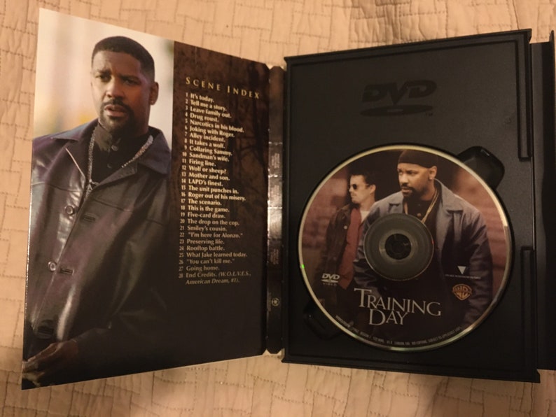 Training Day DVD Movie Staring Denzel Washington & Ethan Hawke - Etsy