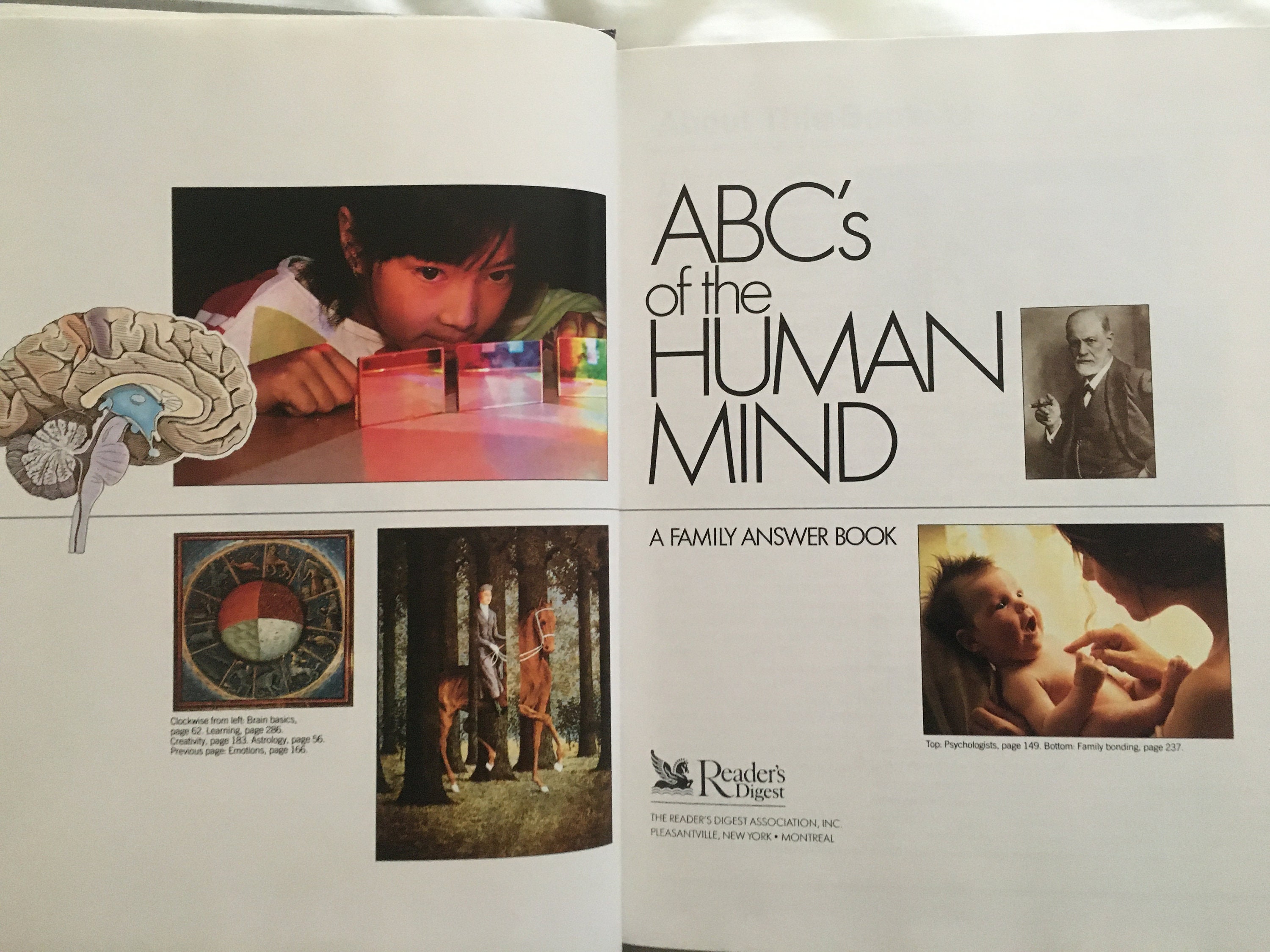 Abcs of the Human Mind A Family Answer Book Edited by Readers Digest - Etsy