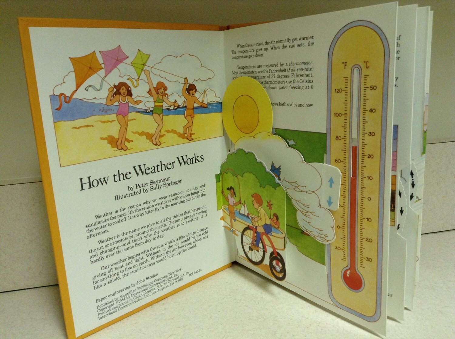 How the Weather Works A Science Action Pop-up Book Pull Tabs & - Etsy