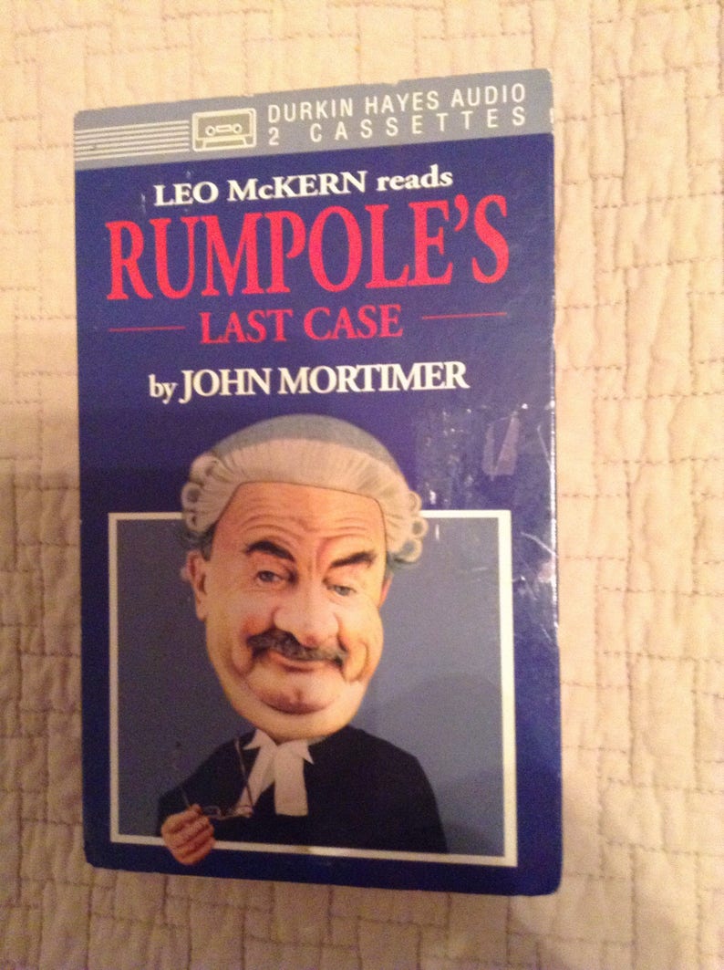 Rumpole's Last Case Audio Book by John Mortimer Read by Leo Kern - Etsy