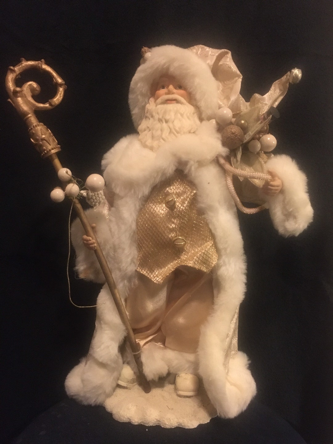 Old World Wizard Santa Aka St Nicholas Father Christmas Kris Kringle ...