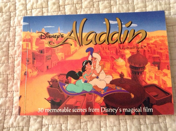Aladdin Postcard Book Disney's Magical Film | Etsy