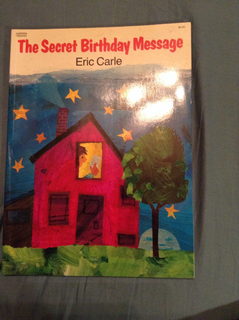 The Secret Birthday Message by Eric Carle - Etsy