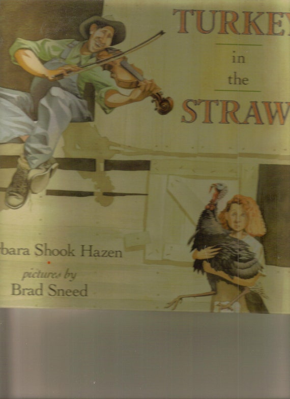 Turkey in the Straw / Dancing Turkeys on the Farm | Etsy