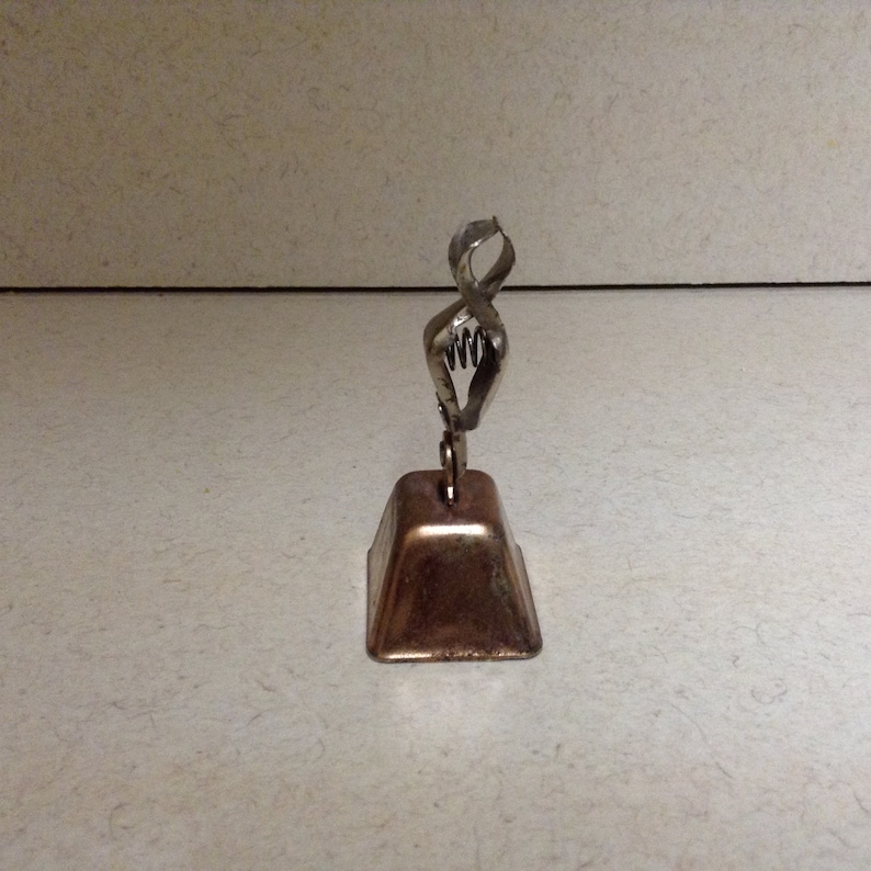 Cow Bell With Clapper and Swinging Handle Coppertone Finished - Etsy