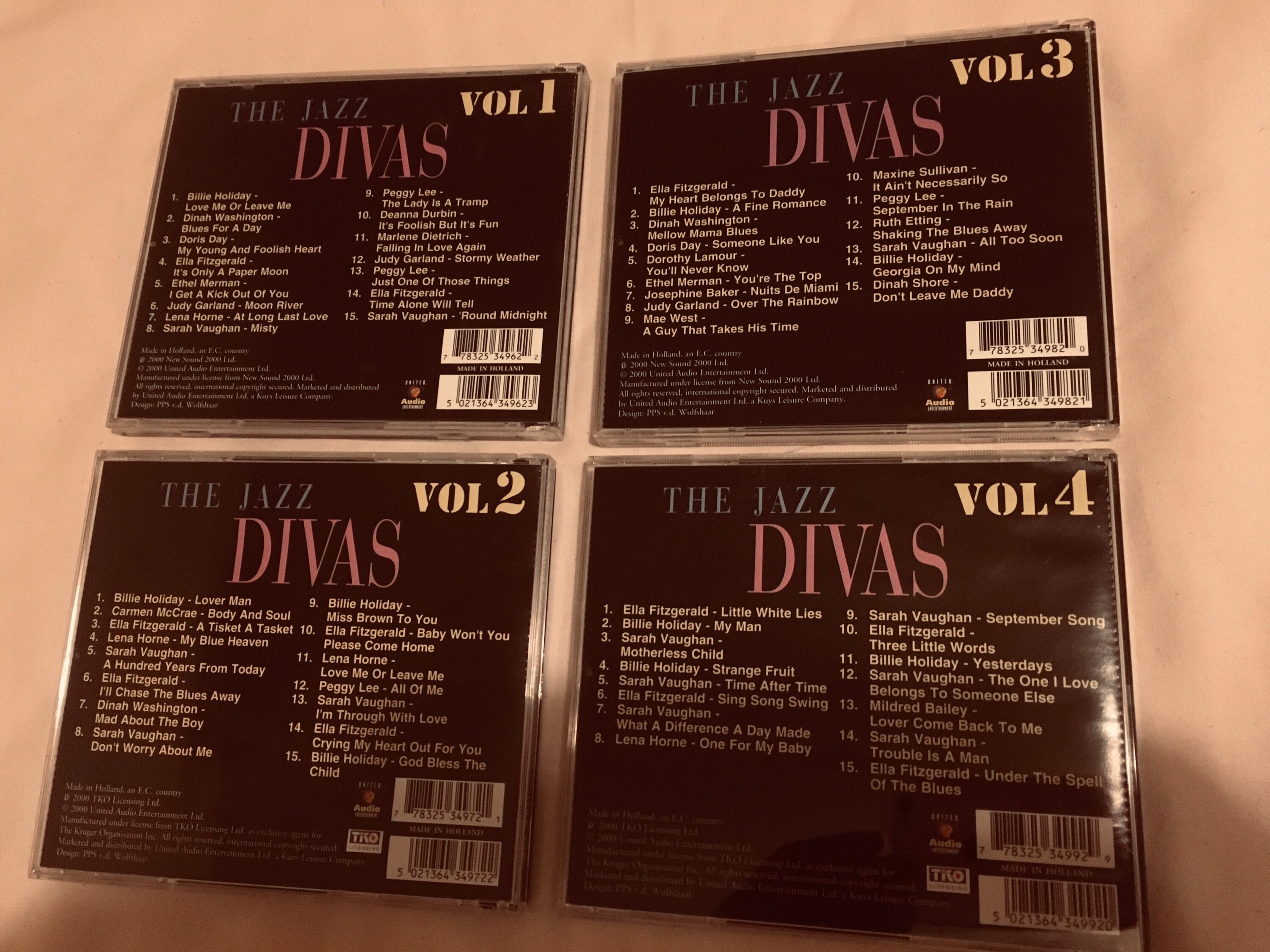 The Jazz Divas Juke Box 60 Hits 4 CD Audio Music Original Artists - Etsy
