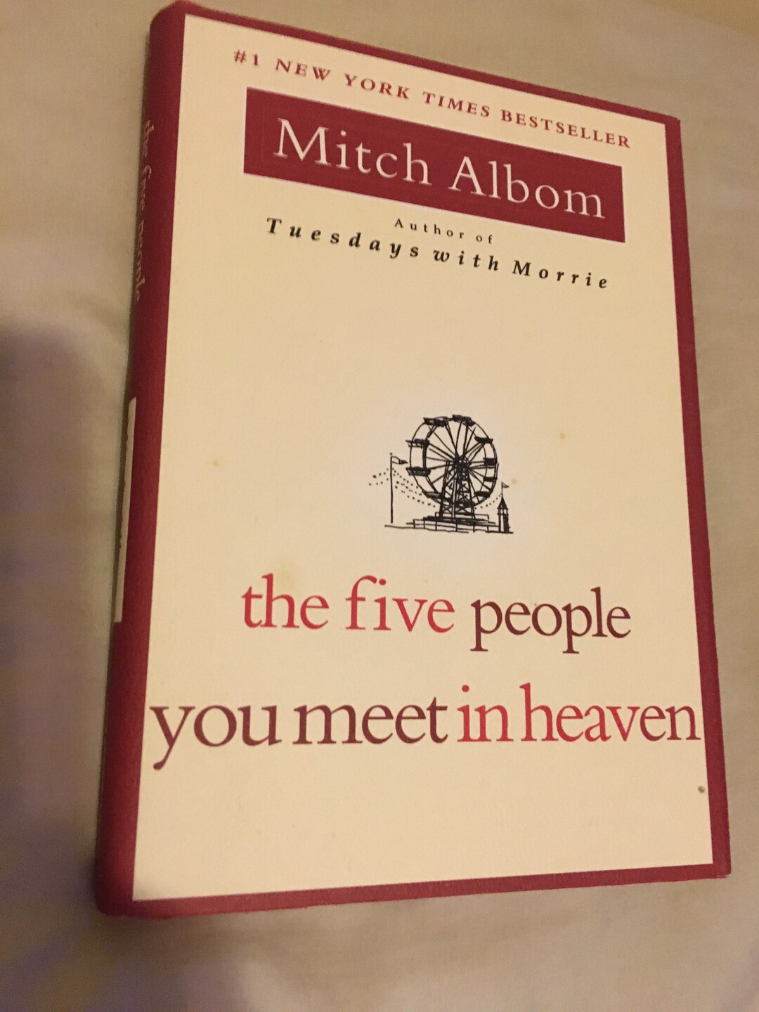 The Five People You Meet in Heaven by Mitch Albom - Etsy
