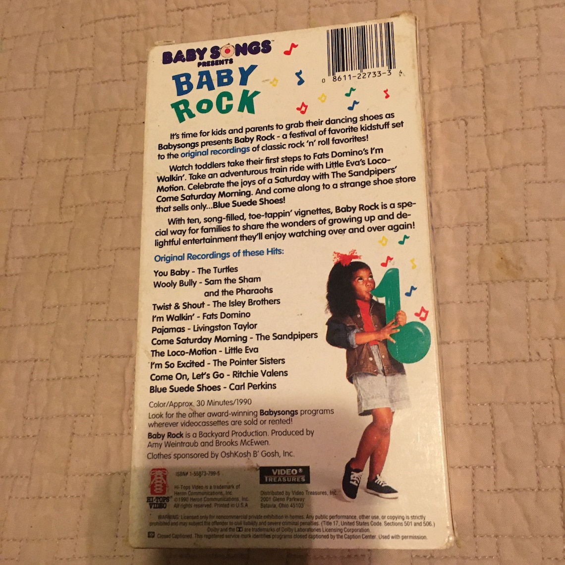 Baby Songs and Baby Rock Lot of 3 VHS Musical Audio | Etsy