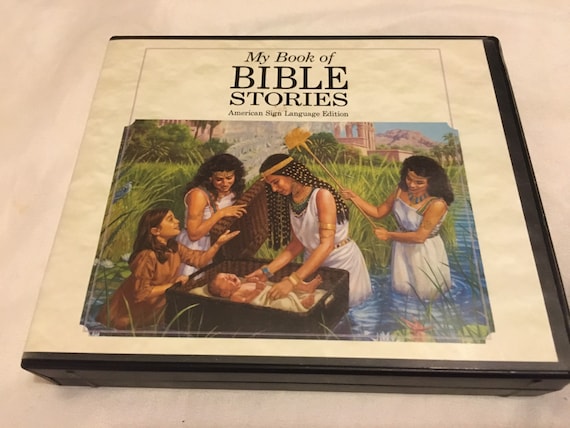 My Book Of Bible Stories American Sign Language Edition 10 Cds Etsy