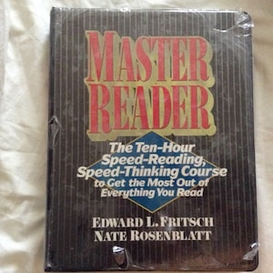 Master Reader 10 Hour Speed-reading, Speed-thinking Course to Get the ...