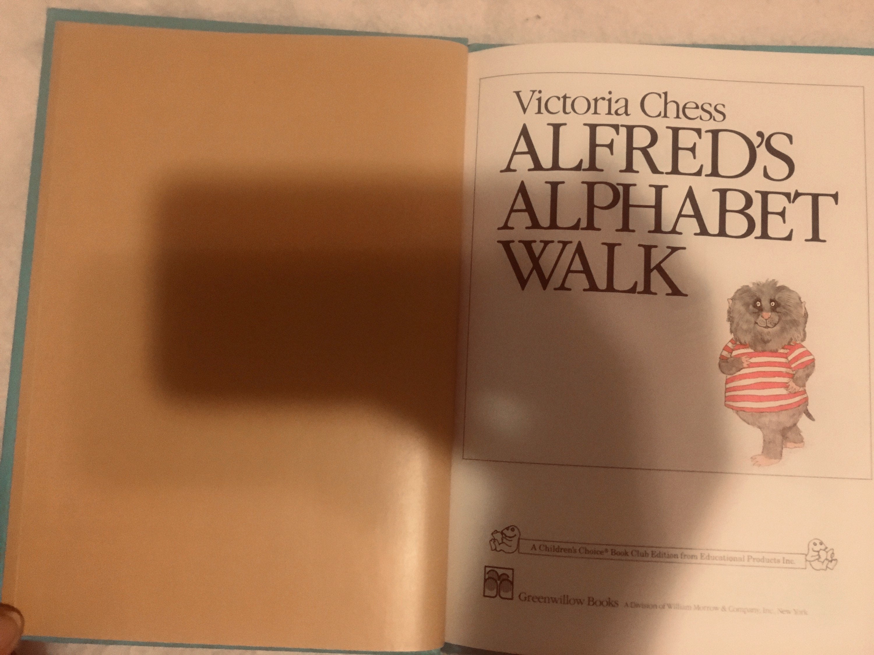 Alfreds Alphabet Walk by Victoria Chess - Etsy