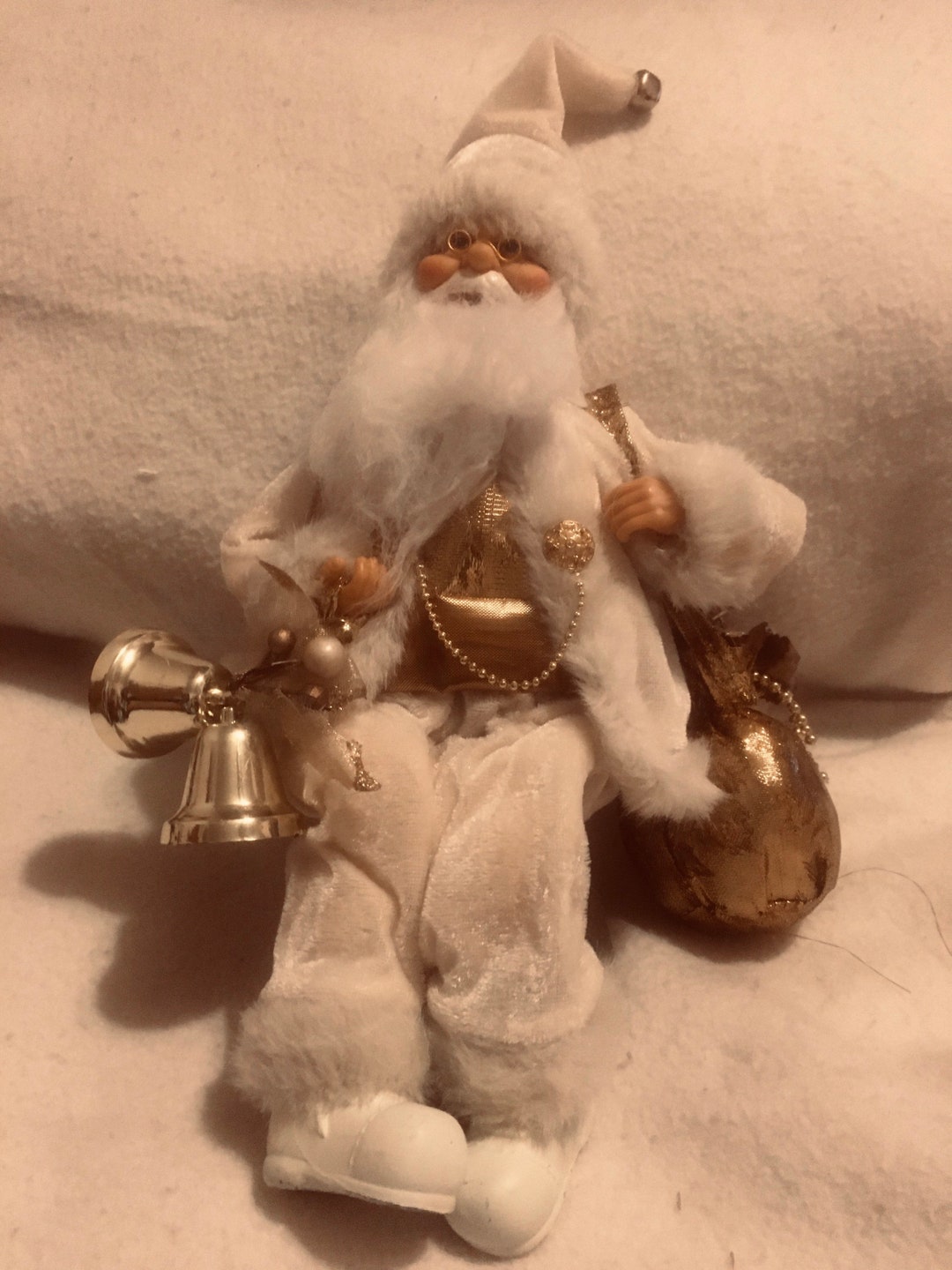 Sitting Santa Holiday Decoration - Etsy