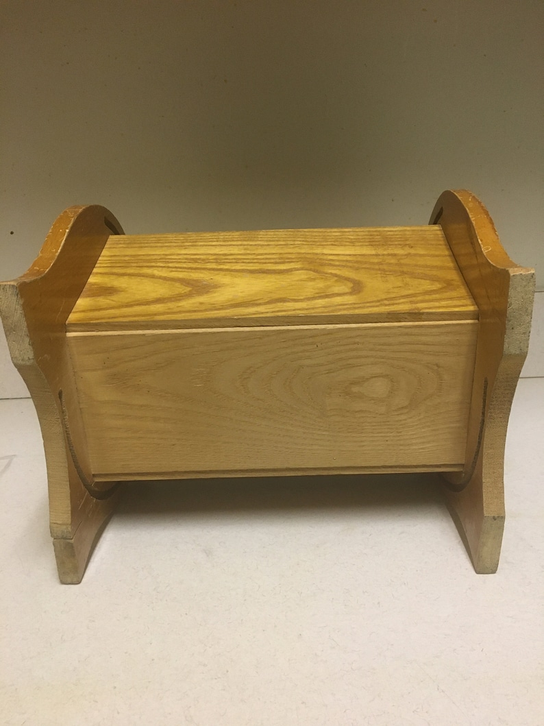 Wooden Bread Box With Sliding Lid Portable Wooden Bread Box | Etsy