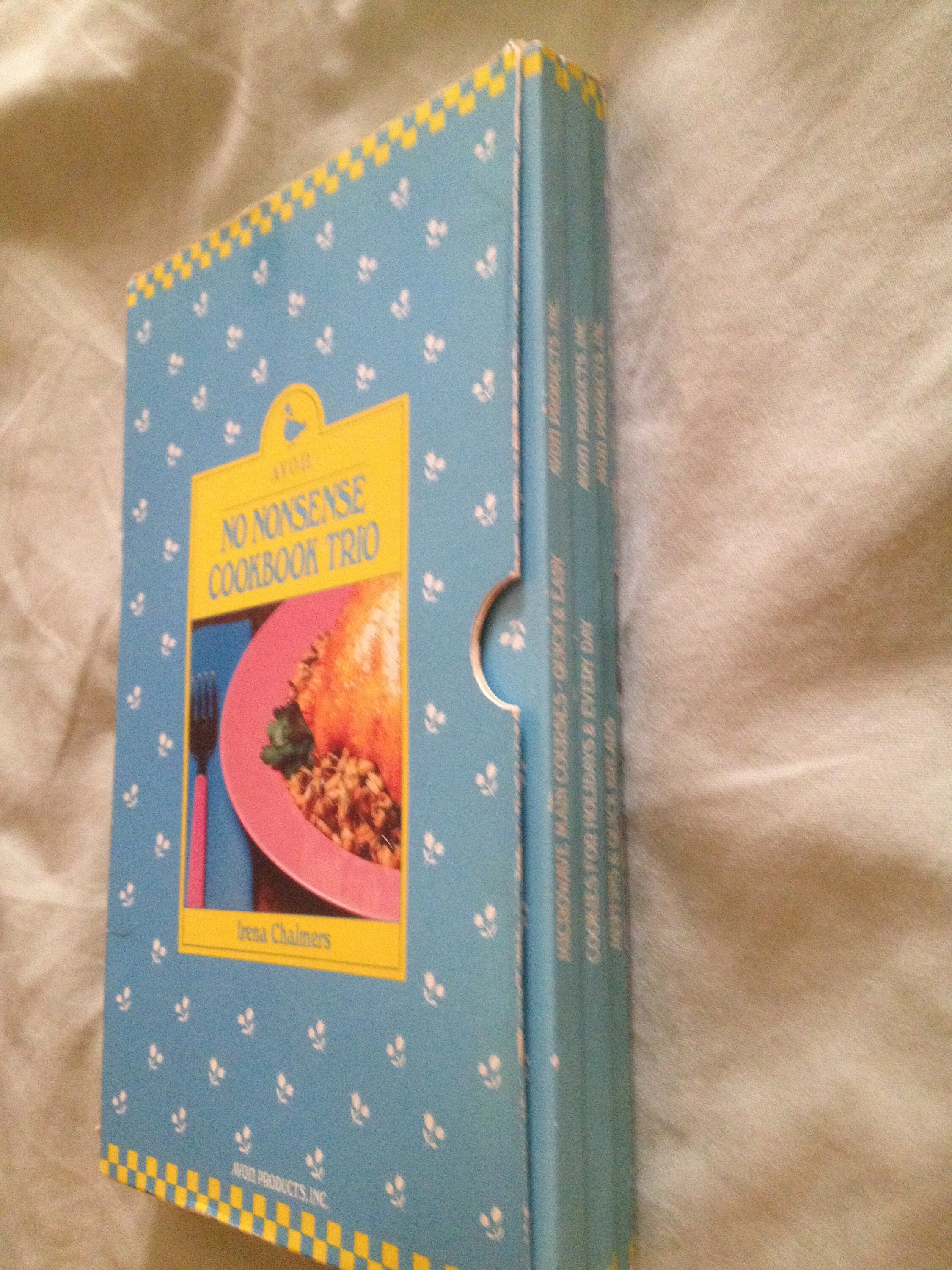 AVON No Nonsense Cookbook Trio Avon Products 1987 Collectible by Irena ...