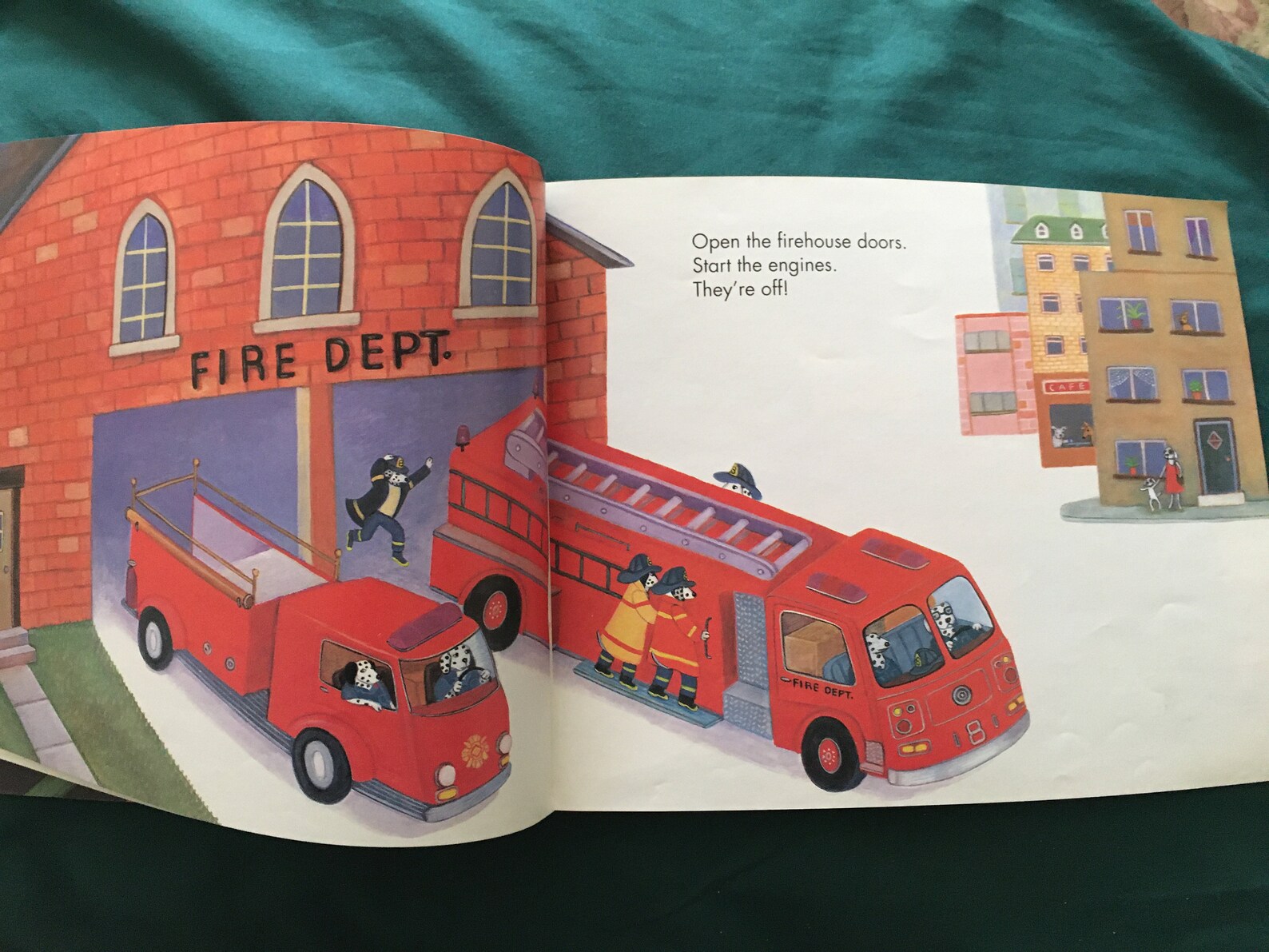 Fire Fighters by Simon & Paparone - Etsy