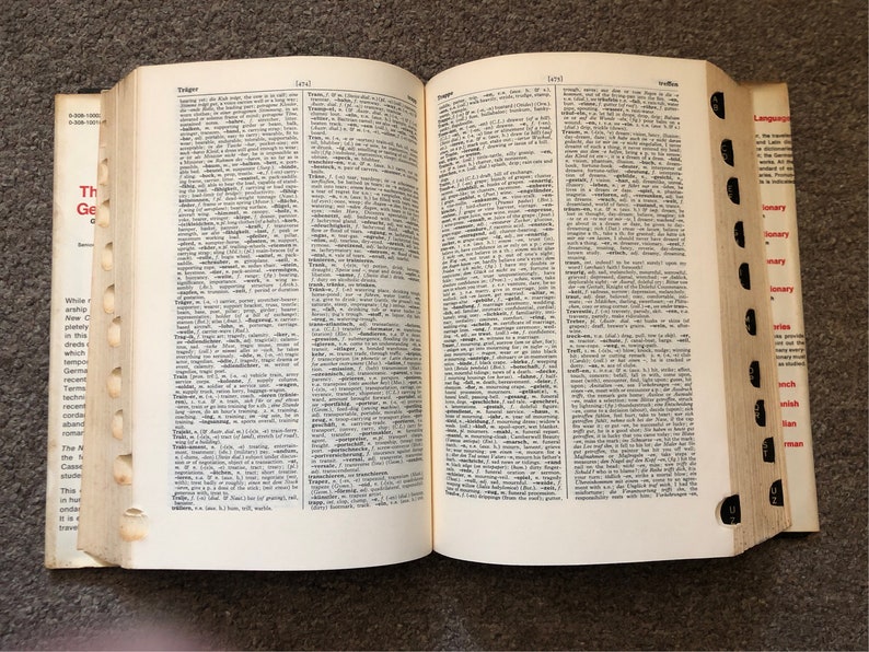 The New Cassell’s German Dictionary German / English English - German ...