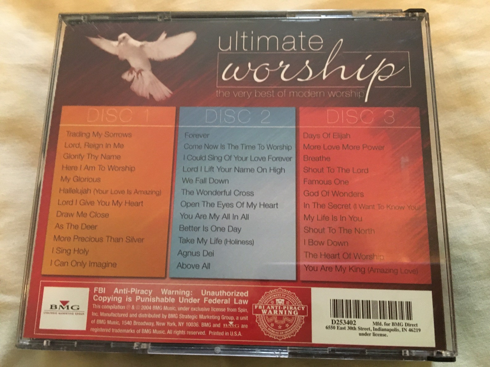 Ultimate Worship Deluxe 3CD Collection of the Best of Modern Worship ...