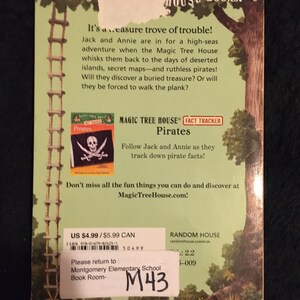 Magic Tree House Children’s Book Volume #4 Pirates Past Noon by Mary ...