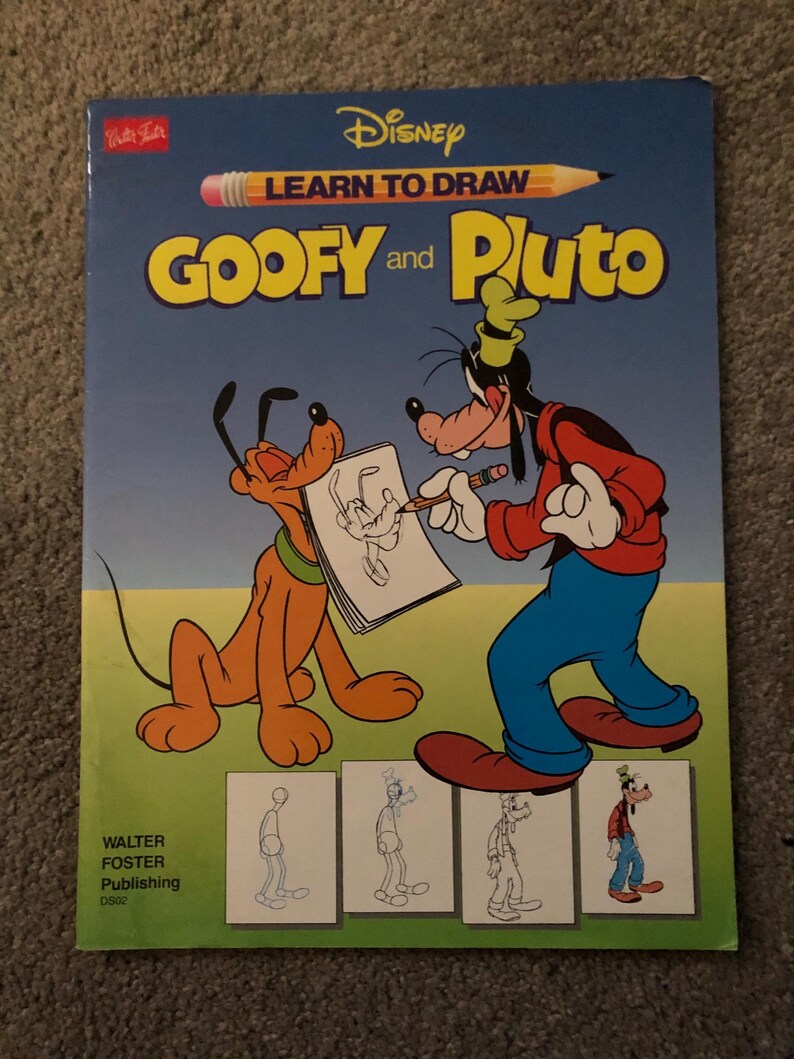 Disney's How to Draw Cartoon Characters Selections to Choose Fromdonald ...