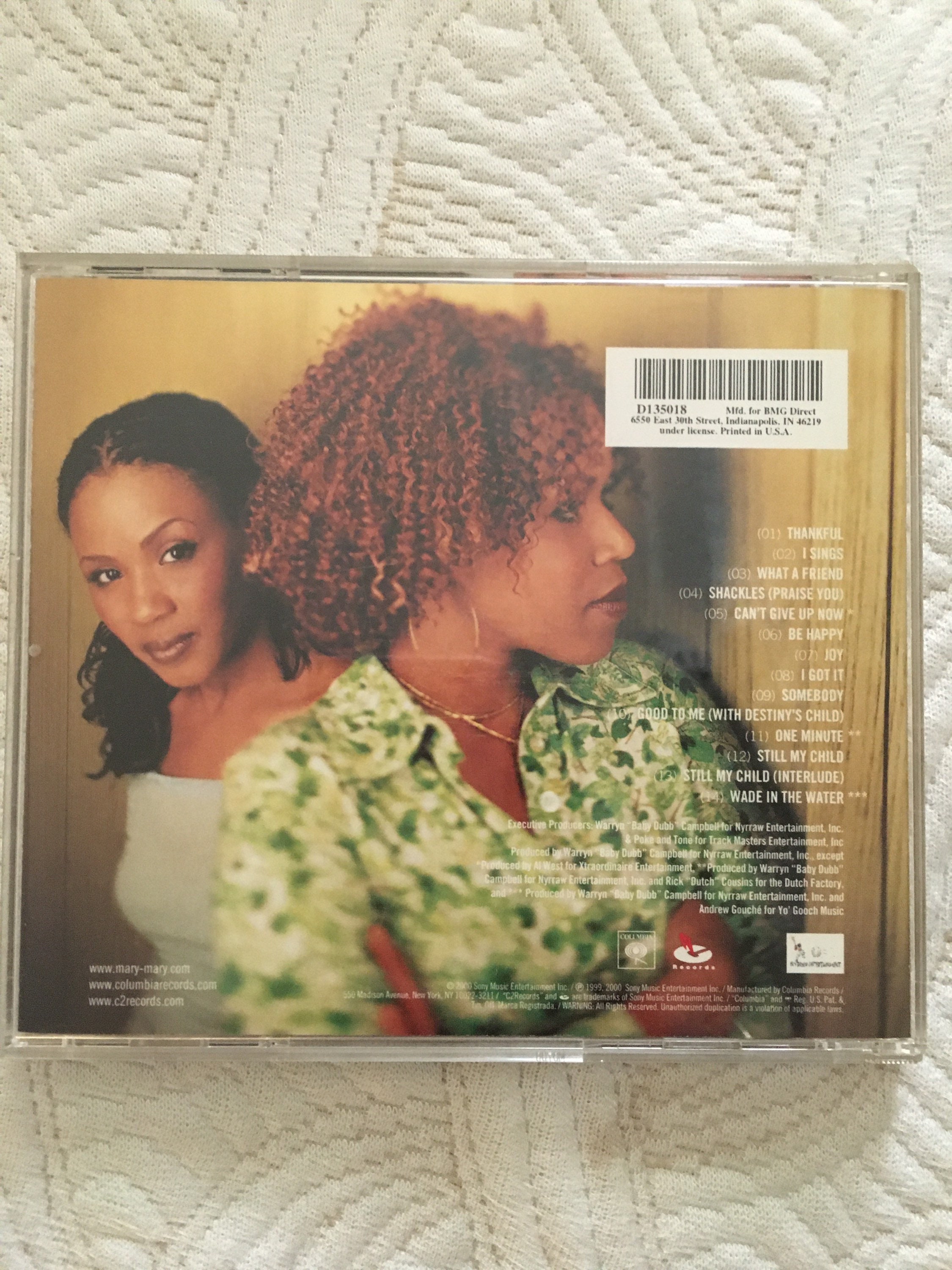 Mary Mary Thankful Music Cd - Etsy