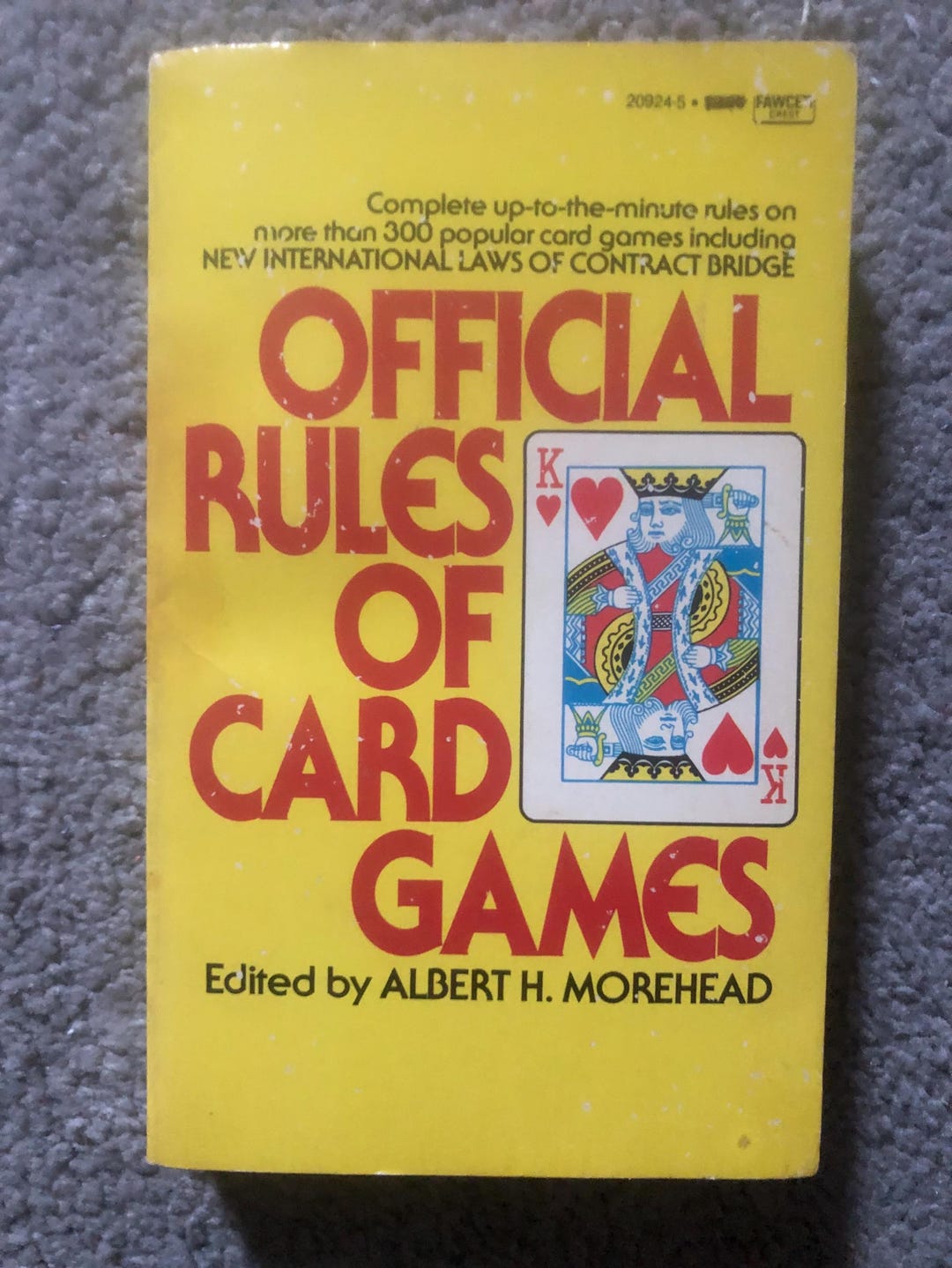 Official Rules of Card Games Rules of Over 300 Popular Card Games - Etsy