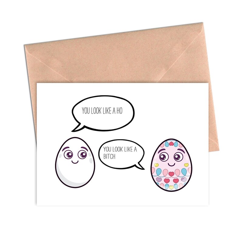 Funny Easter Card - Etsy