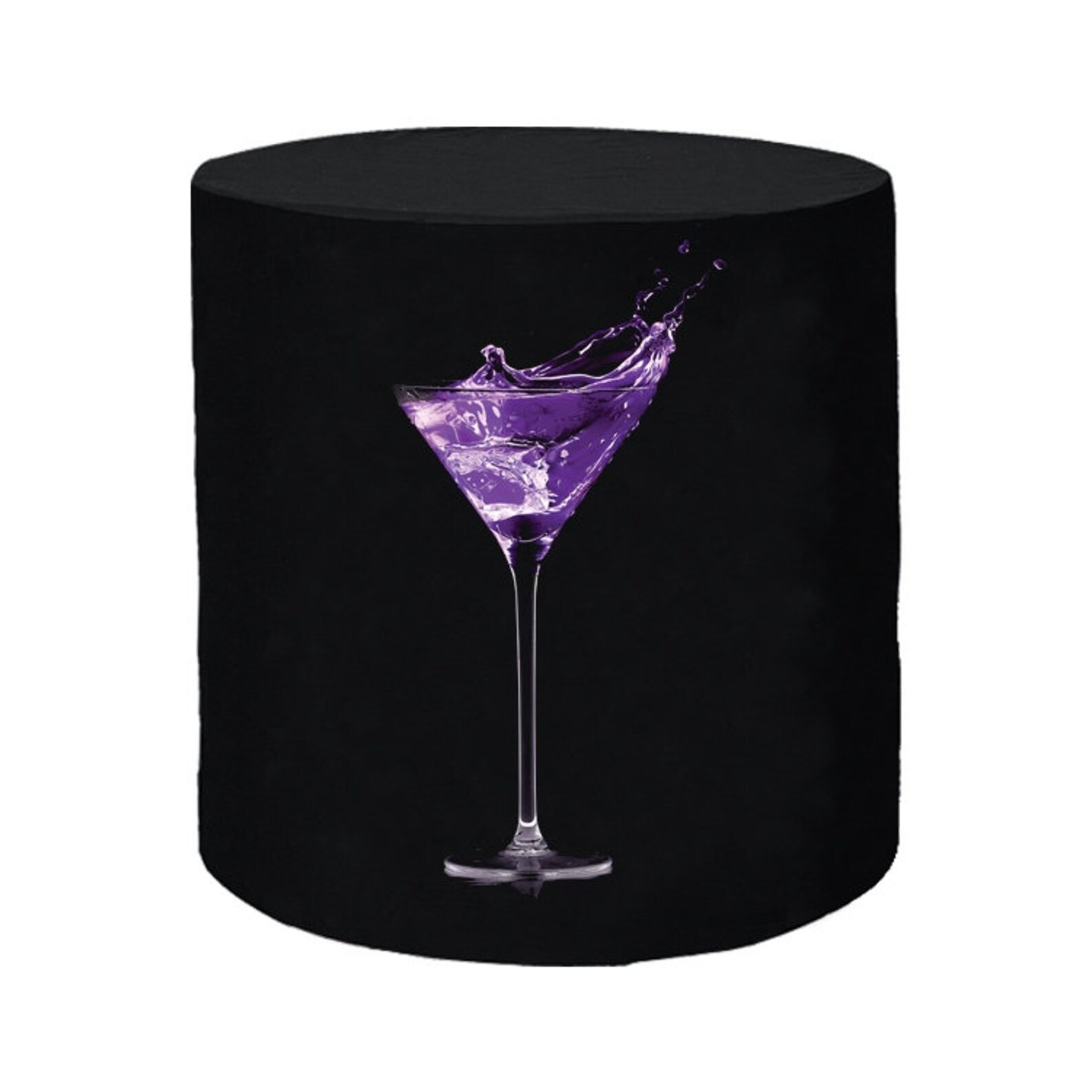 Logo Round Fitted Tablecloth Poly Round Fitted Table Cover | Etsy