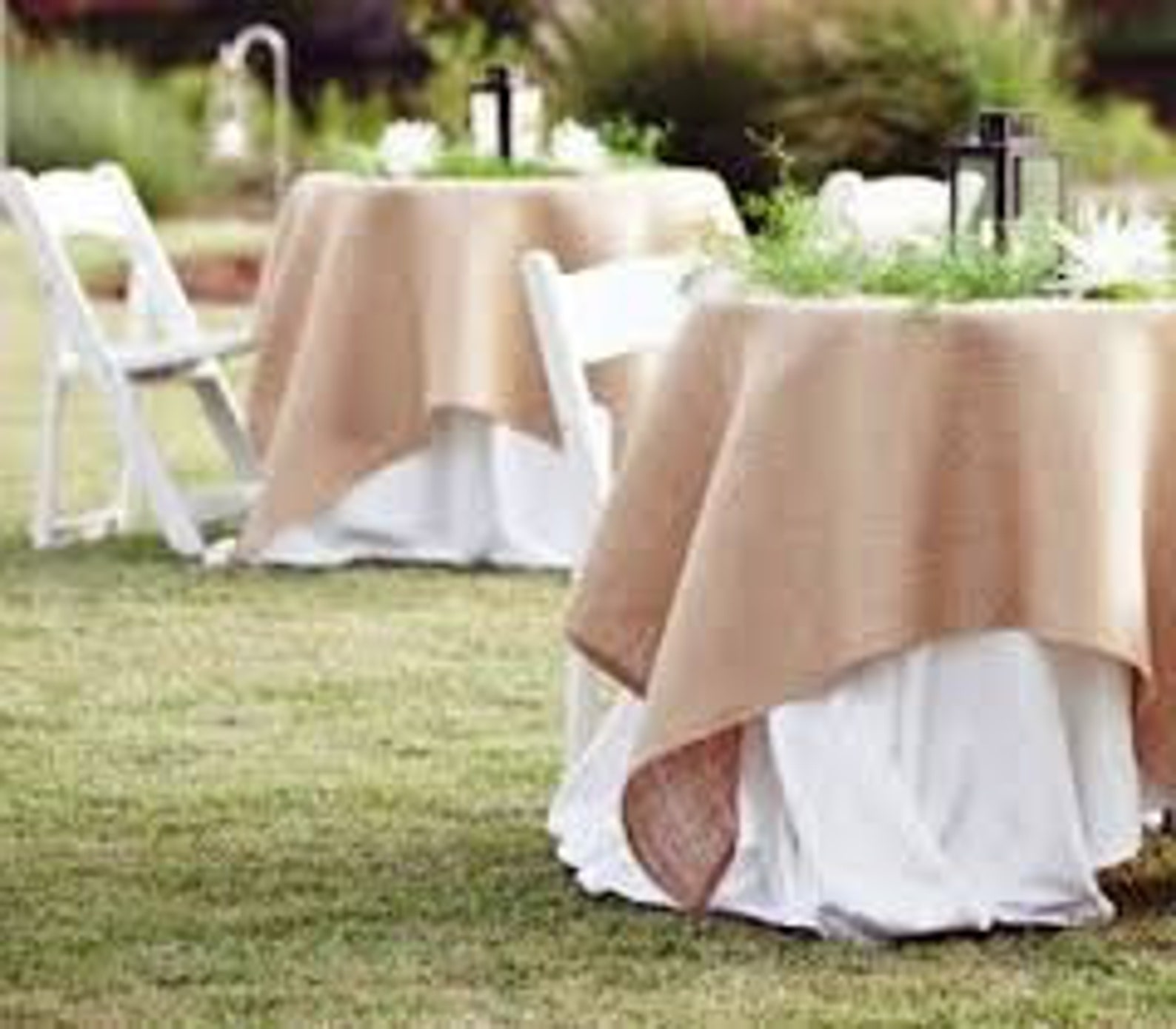 Burlap Tablecloth & Burlap Napkins With Fringe or Without - Etsy