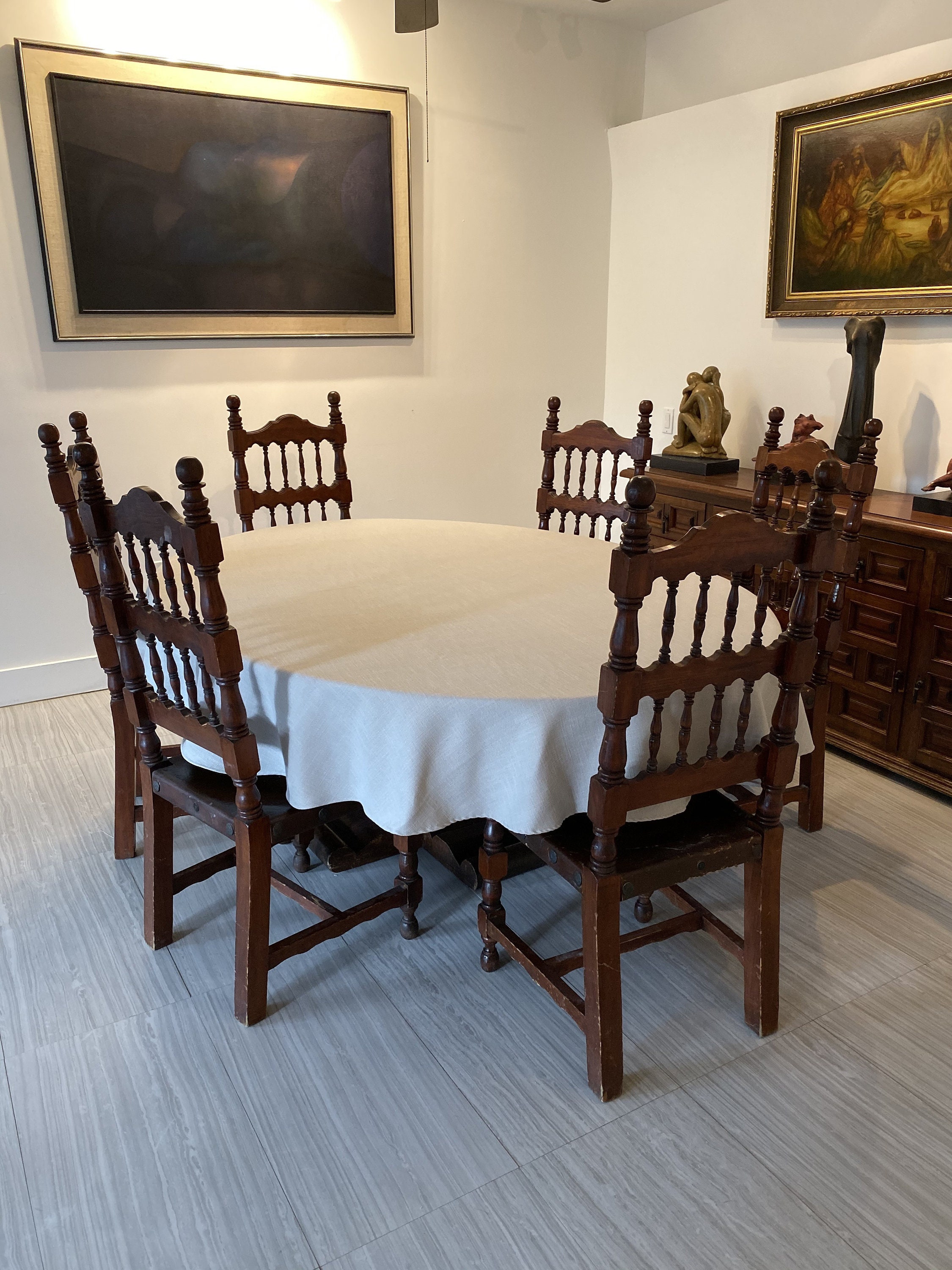 Panama Linen Tablecloth Color Samples Top of the Line Fabric - Etsy