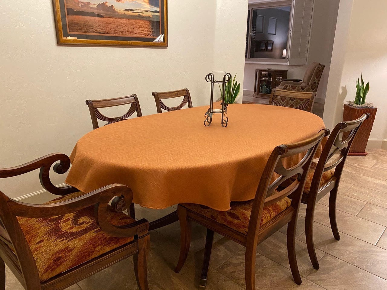 Panama Linen Tablecloth Color Samples - Top of the Line Fabric - Etsy