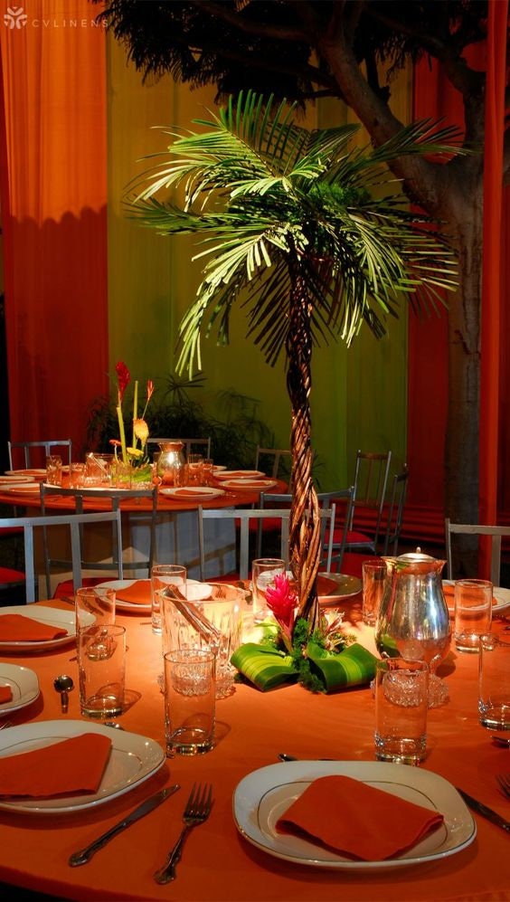 Orange Burnt Orange Tablecloth Fall Tablecloth Colors All | Etsy