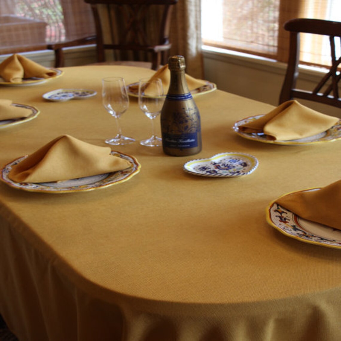 Havana Linen Tablecloth All Sizes Including Oval Tablecloth - Etsy