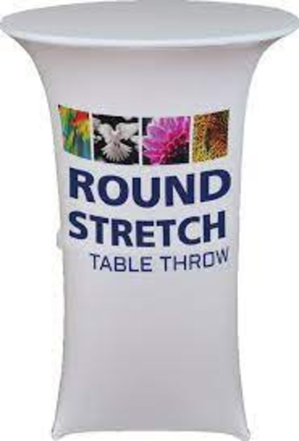 Round Spandex Tablecloth With Logo All Size Round Printed - Etsy