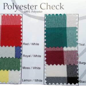 Gingham Table Runner, Checkered Table Runner 13" X 108" 5 Colors ...