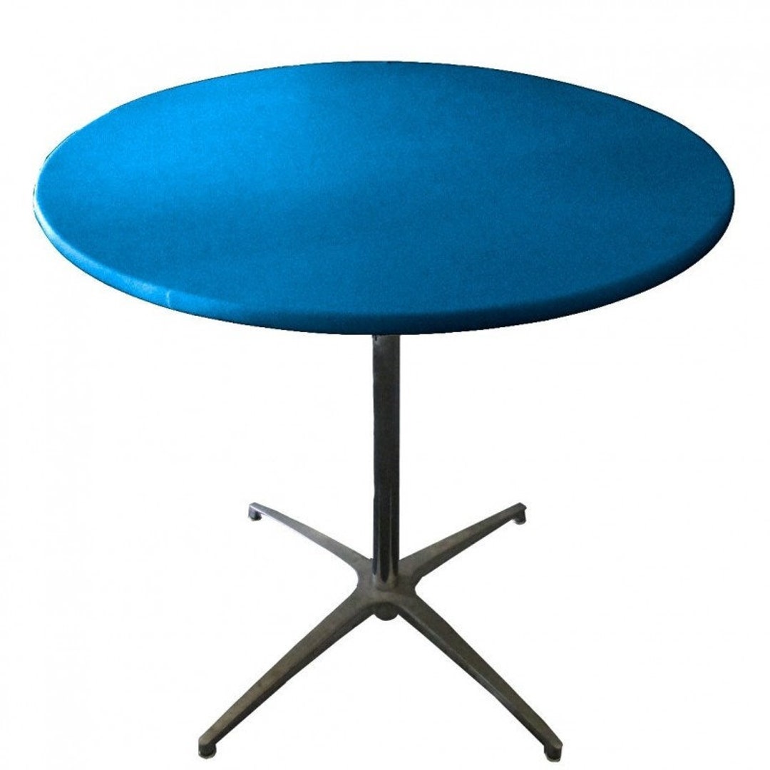 Round Fitted Tablecloth, Round Elastic Tablecloth, Table Toppers, 74 ...