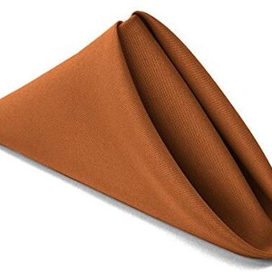 Square Fall Tablecloth, Copper Tablecloth 72 X 72 & Copper Napkin ...
