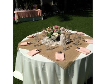 Burlap Tablecloth - Etsy