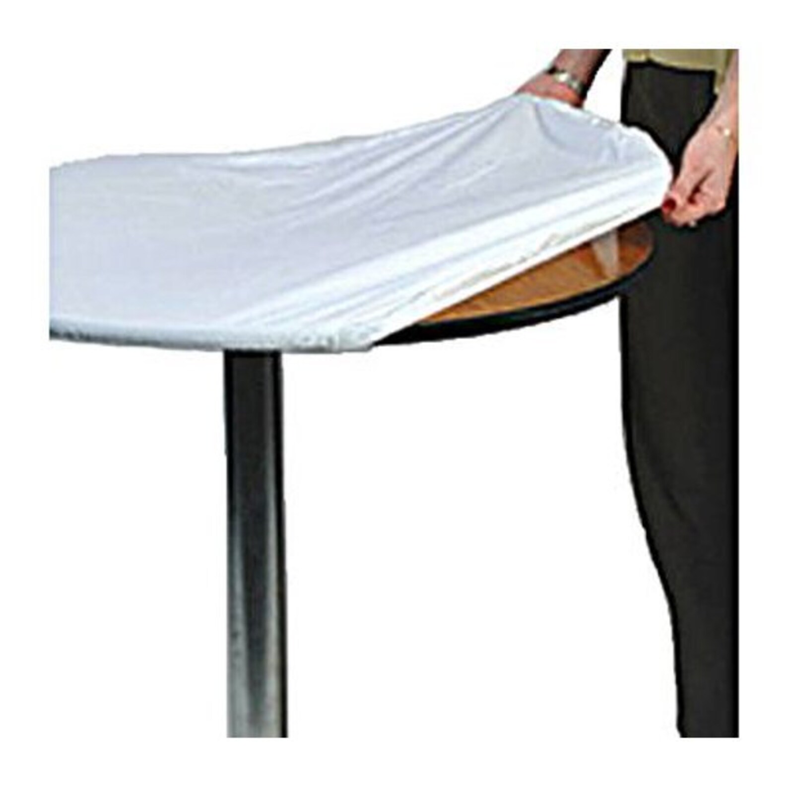 Round Fitted Tablecloth Round Elastic Tablecloth Table - Etsy