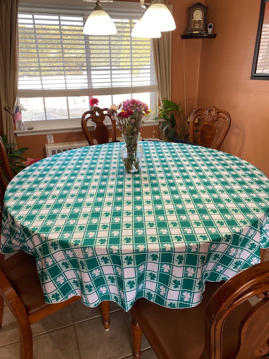 St. Patrick's Day Tablecloth, Shamrock Tablecloth, All Sizes, 3 ...