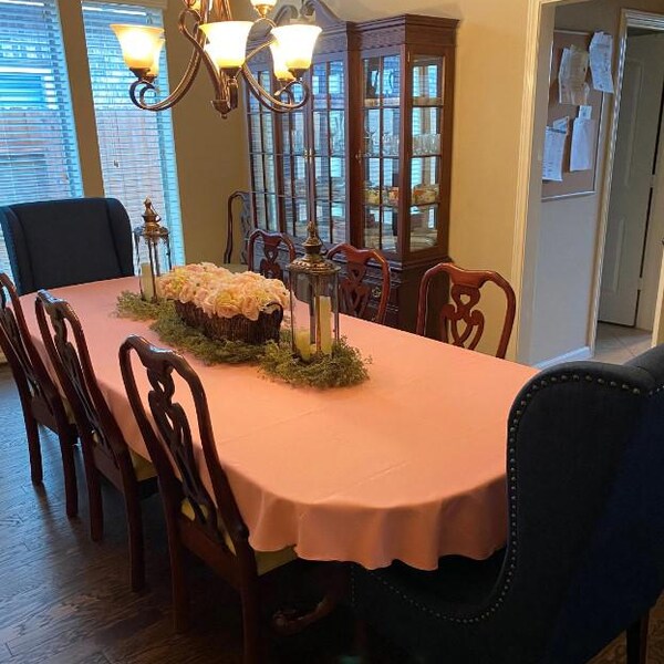 Oval Tablecloth - Etsy