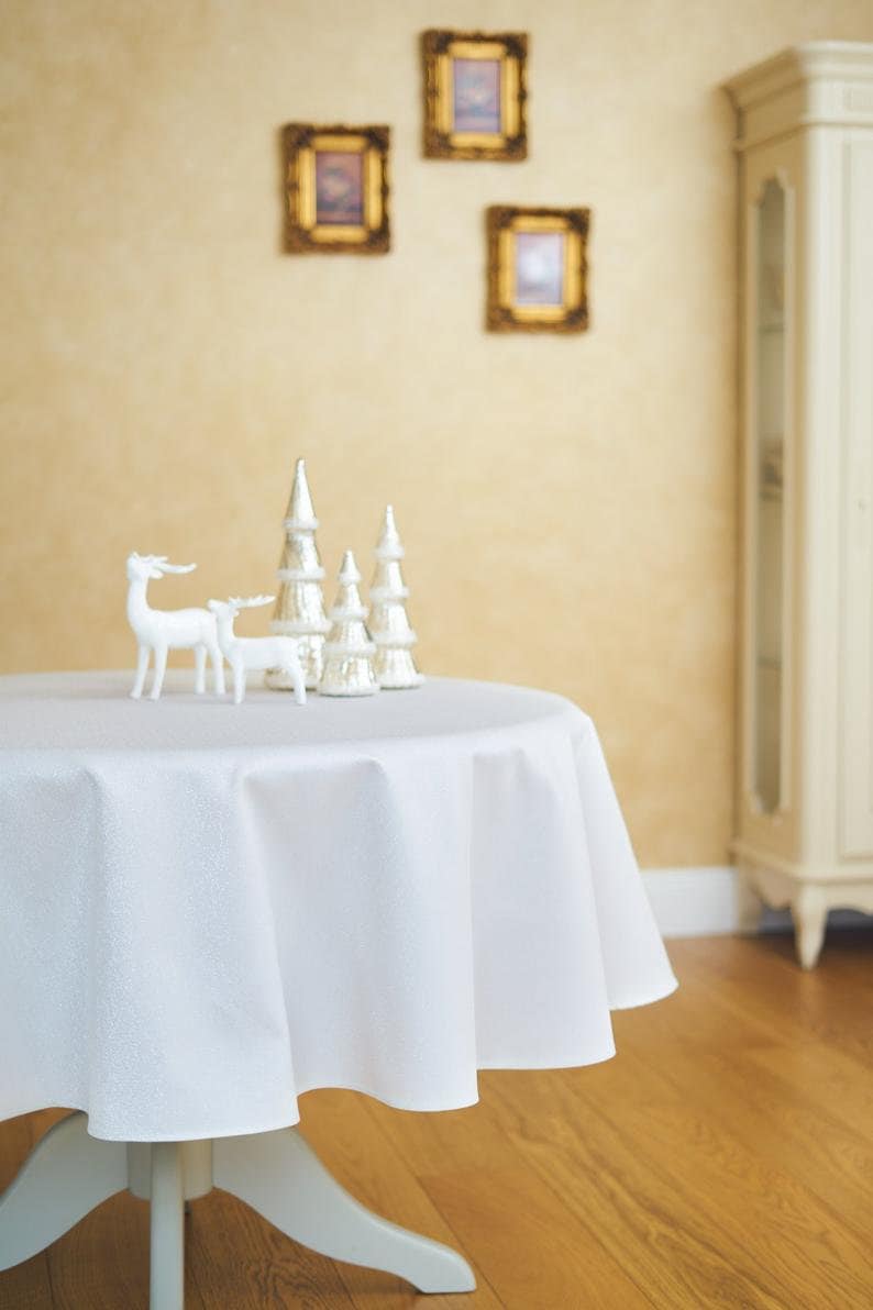 90 Round Tablecloths 10 Christmas Tablecloth Colors Special | Etsy