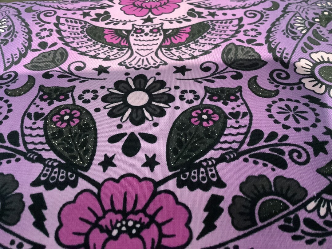 Robert Kaufman Boodacious Nightfall Halloween Cotton Fabric Quilting ...