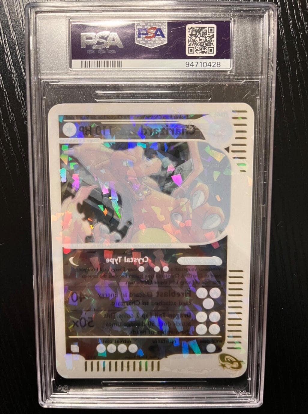 2003 Skyridge Charizard Box Topper 9 PSA 9 Authentic Mint Rare Holo ...