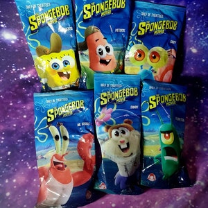 Spongebob Squarepants Kids Meal Toys / Spongebob Movie Wendy's Clip on ...