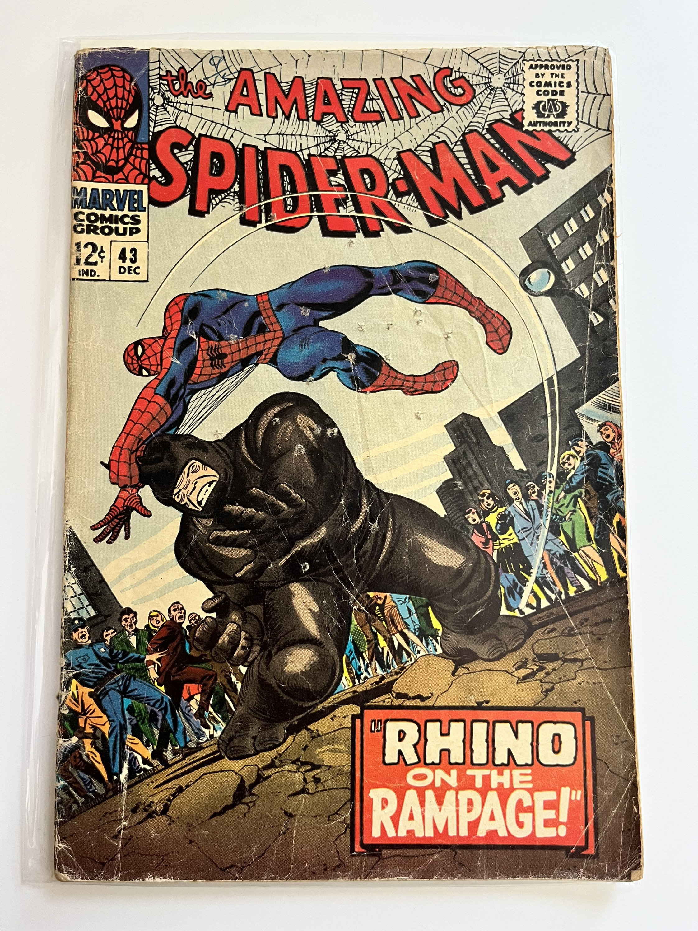 Rhino Spider Man Comic