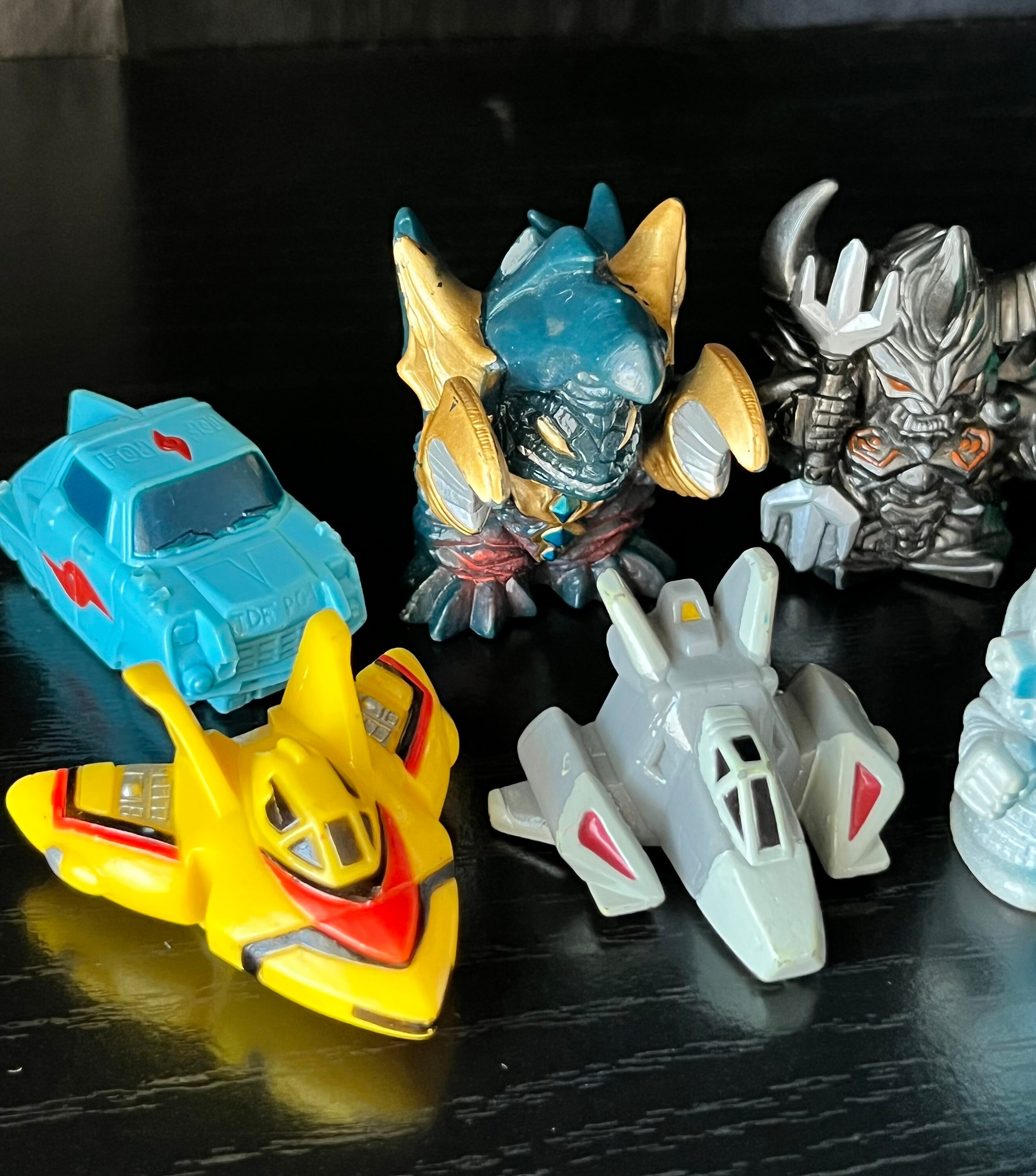 RARE Vintage Ultraman Finger Puppet Set of 10 Soft Vinyl Figures 2in ...