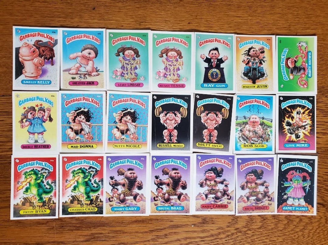 Garbage Pail Kids Cards Original Series 2 No Duplicates, A/b Cards. GPK ...