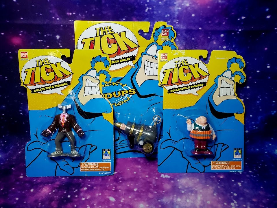 The Tick Wacky Action Windups and Collectibles / 8 Toys Dyna-mole, Hard ...