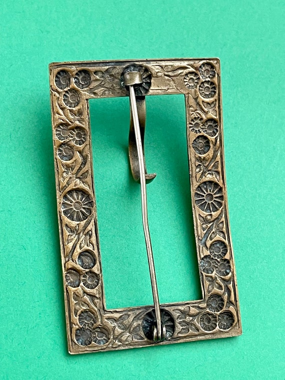 Victorian Sash Brooch - Gem
