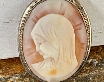 Virgin Mary Shell - Etsy